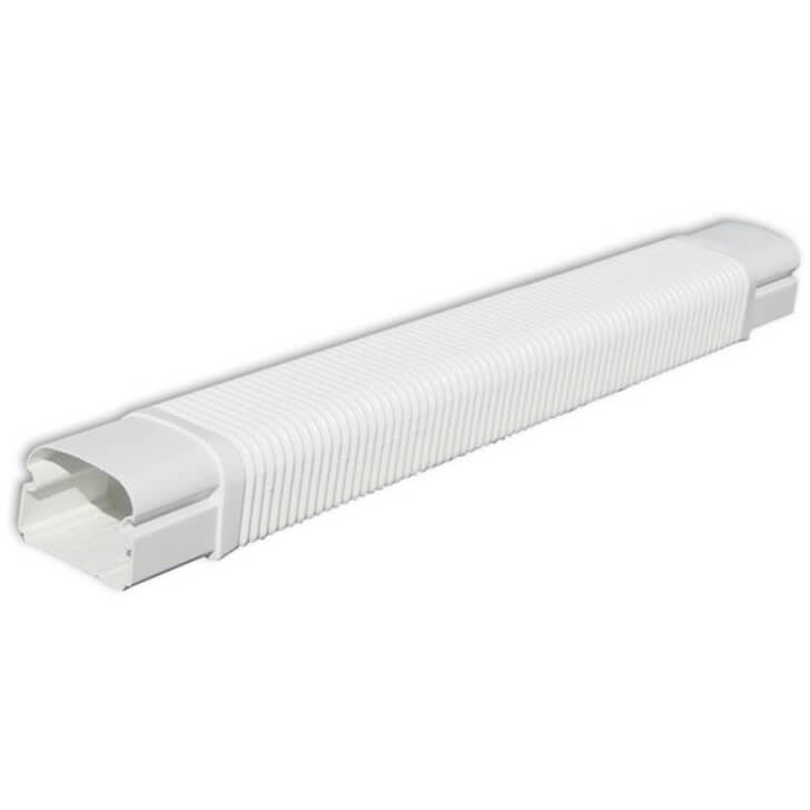 Tecnosystemi Optima MF75 flexibele goot 75x550 - Airco Lemmer